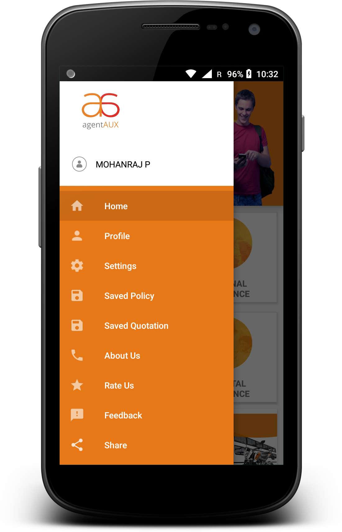 agentAUX - An Intuitive Product for Insurance Agents